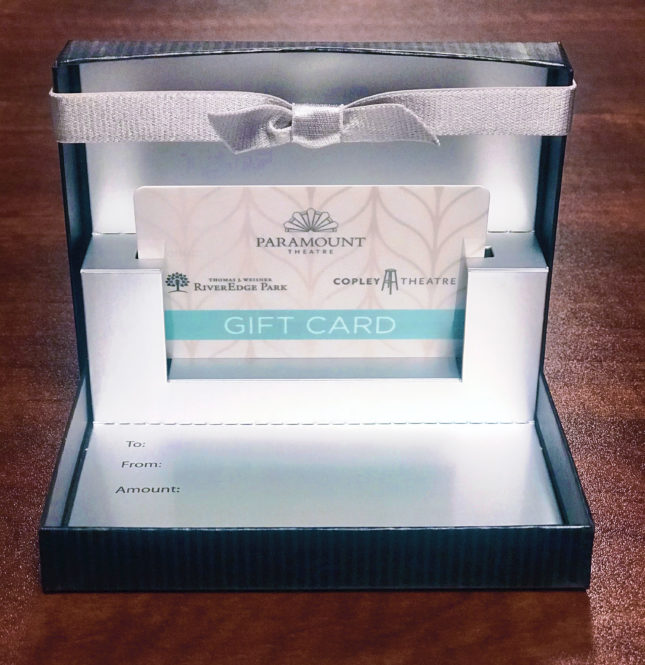 Gift Cards | Paramount Theatre