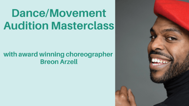 Paramount School Dance/Movement Audition Summer Masterclass